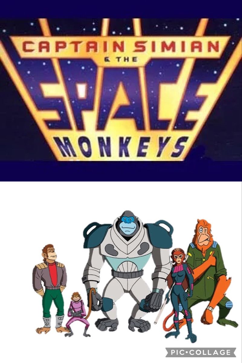 Captain Simian & The Space Monkeys Complete Series 1996 Dvd – Rarefliks